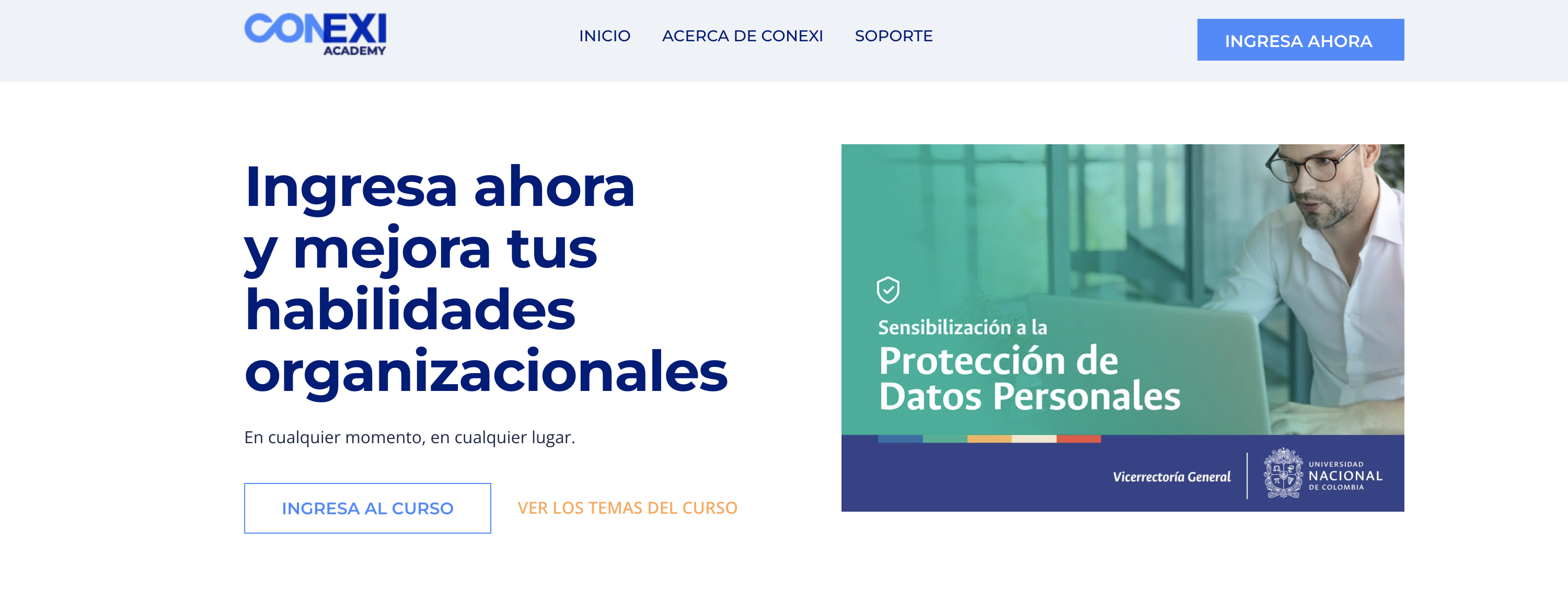 ¿Cómo ingresar al curso? – Conexi Academy